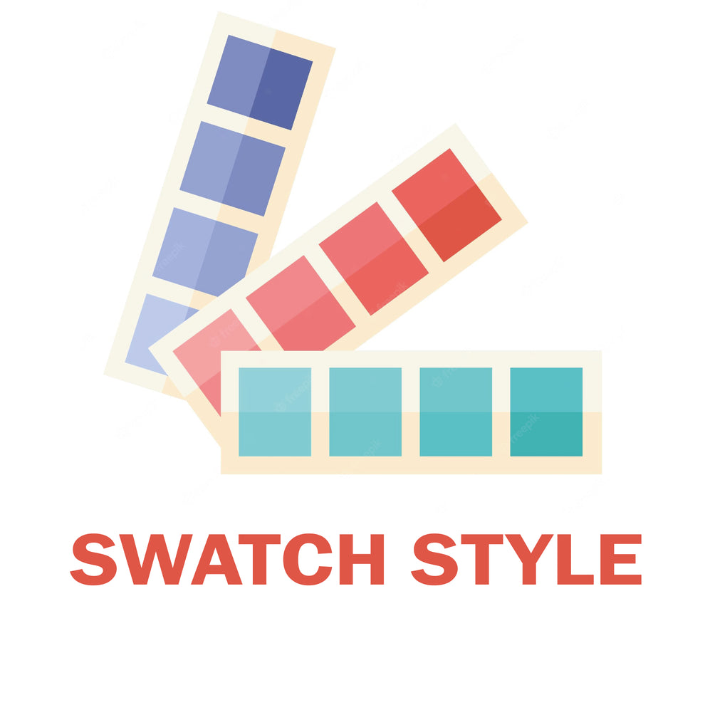 3 Different Color swatch – Multivariants app demo store
